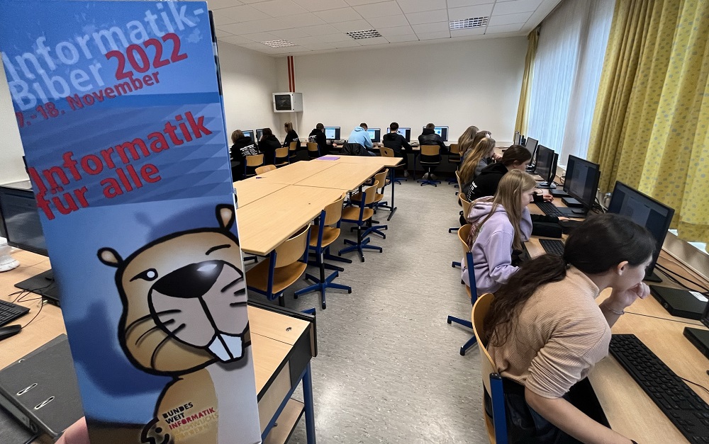 Teilnahme am „Informatik-Biber“ – Schule am Osterfehn