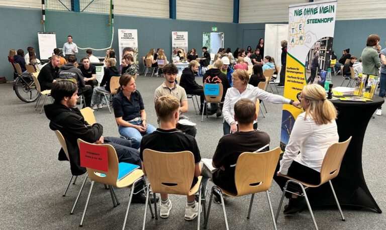 Rekordbeteiligung beim Fehn- Azubi- Talk – Schule am Osterfehn